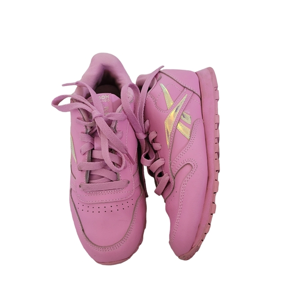 Reebok | Shoes | Reebok Classic Leather Step N Flash Pink Sneakers ...